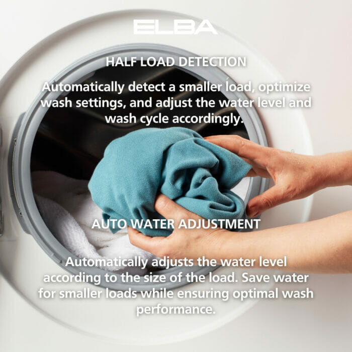 8kg Front Load Washing Machine – EWF 80120 VT | ELBA - SINGAPORE
