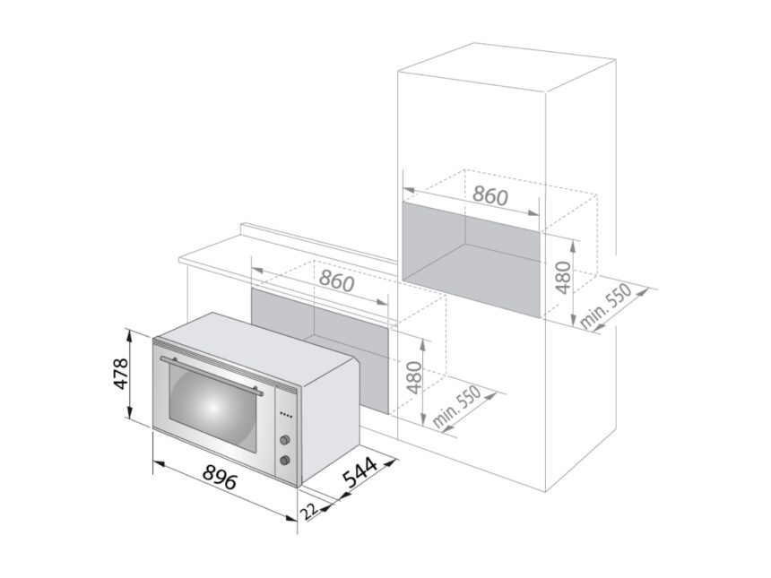 Oven ELIO 910 | ELBA - SINGAPORE